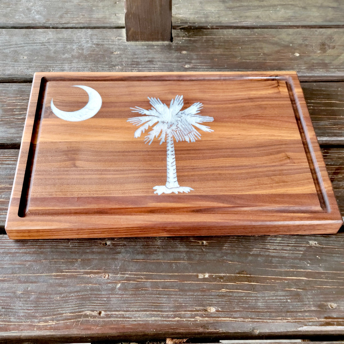 South Carolina Flag Block – Grizzly Grade