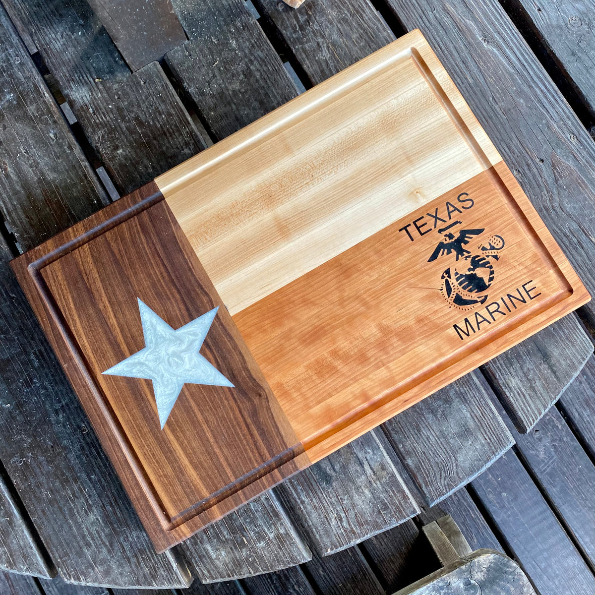 Texas Flag Block – Grizzly Grade